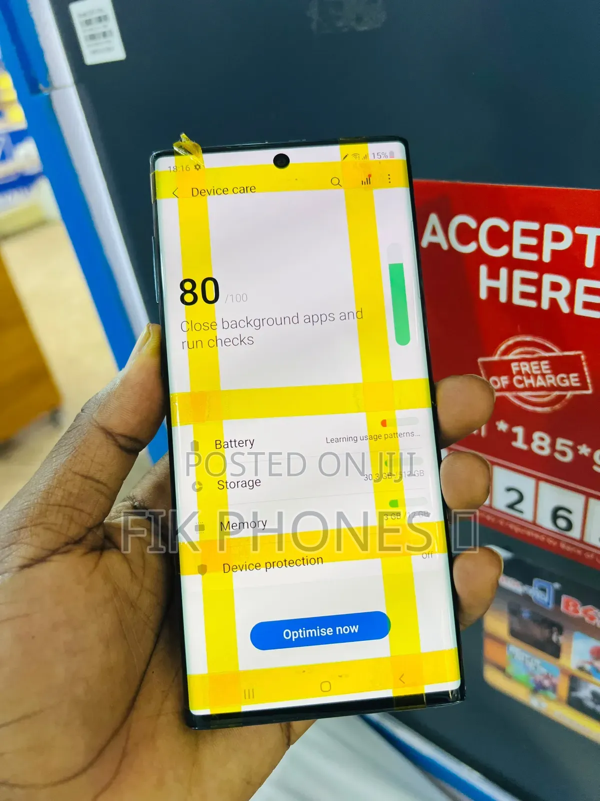 Samsung Galaxy Note 10 5G 256 GB Black - Fik Phones 📱 Price: USh ...