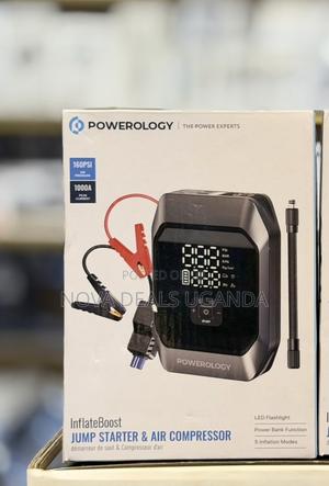 Powerology Inflate Boost 2in1 Jump Starter- Battery Power Booster ...