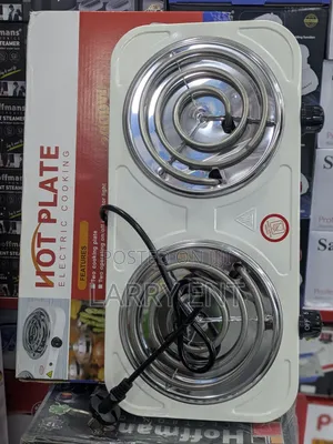 Jx Dual Hot Plate Electric Cooker 2000w Double Burner Portable - Larry ...
