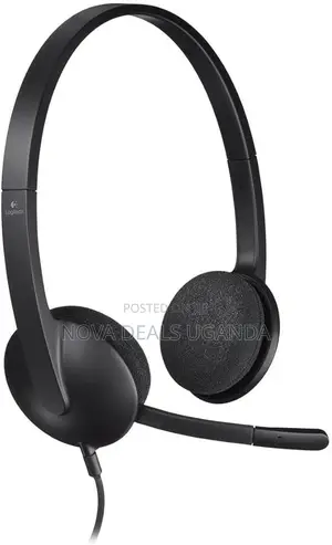 Logitech H340 Wired Headset Headphones With Nc Microphone, Usb,Pc/Mac ...