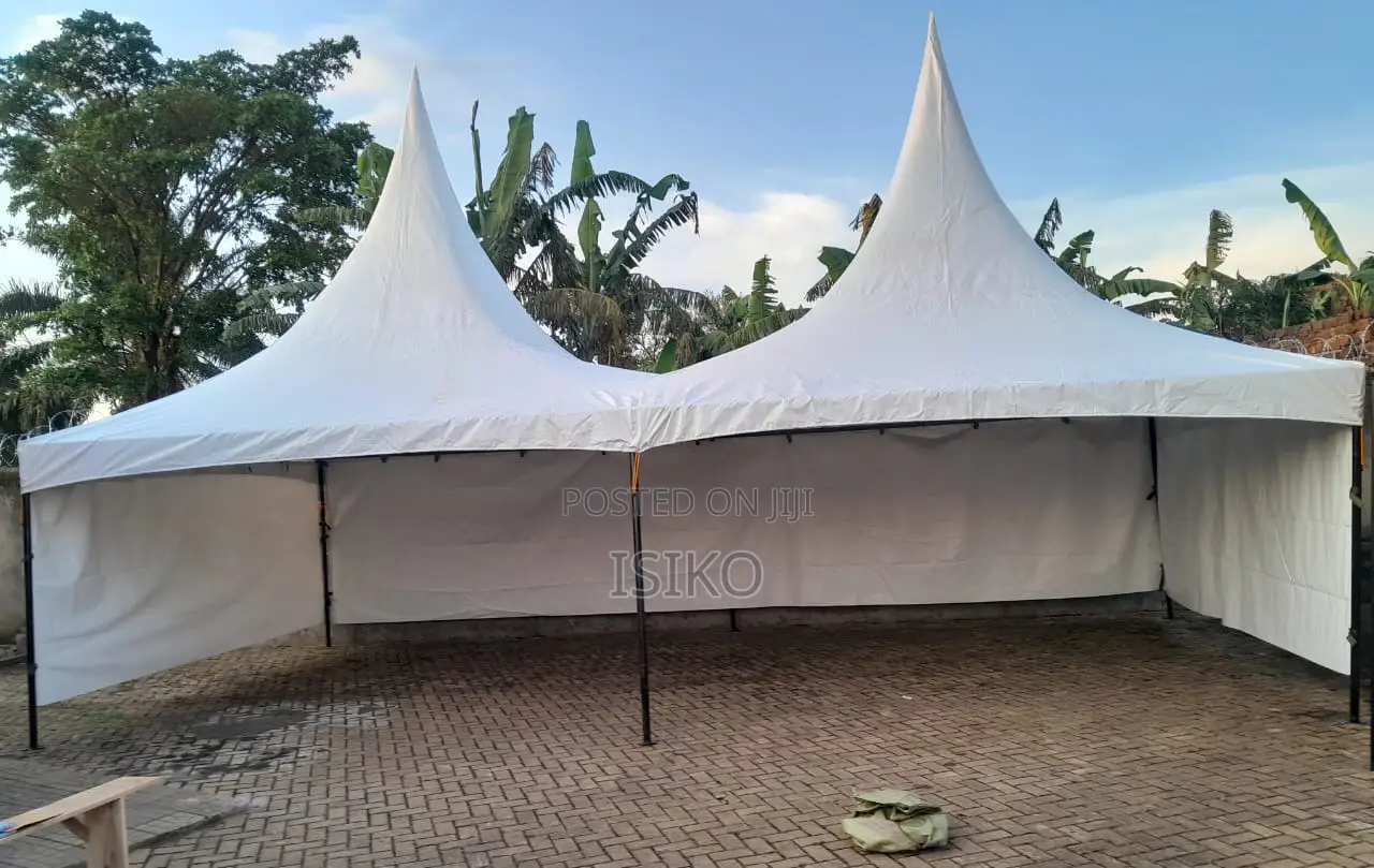 An Hard Material Double Canopy Tents With One Side Wall Cover - ISIKO ...