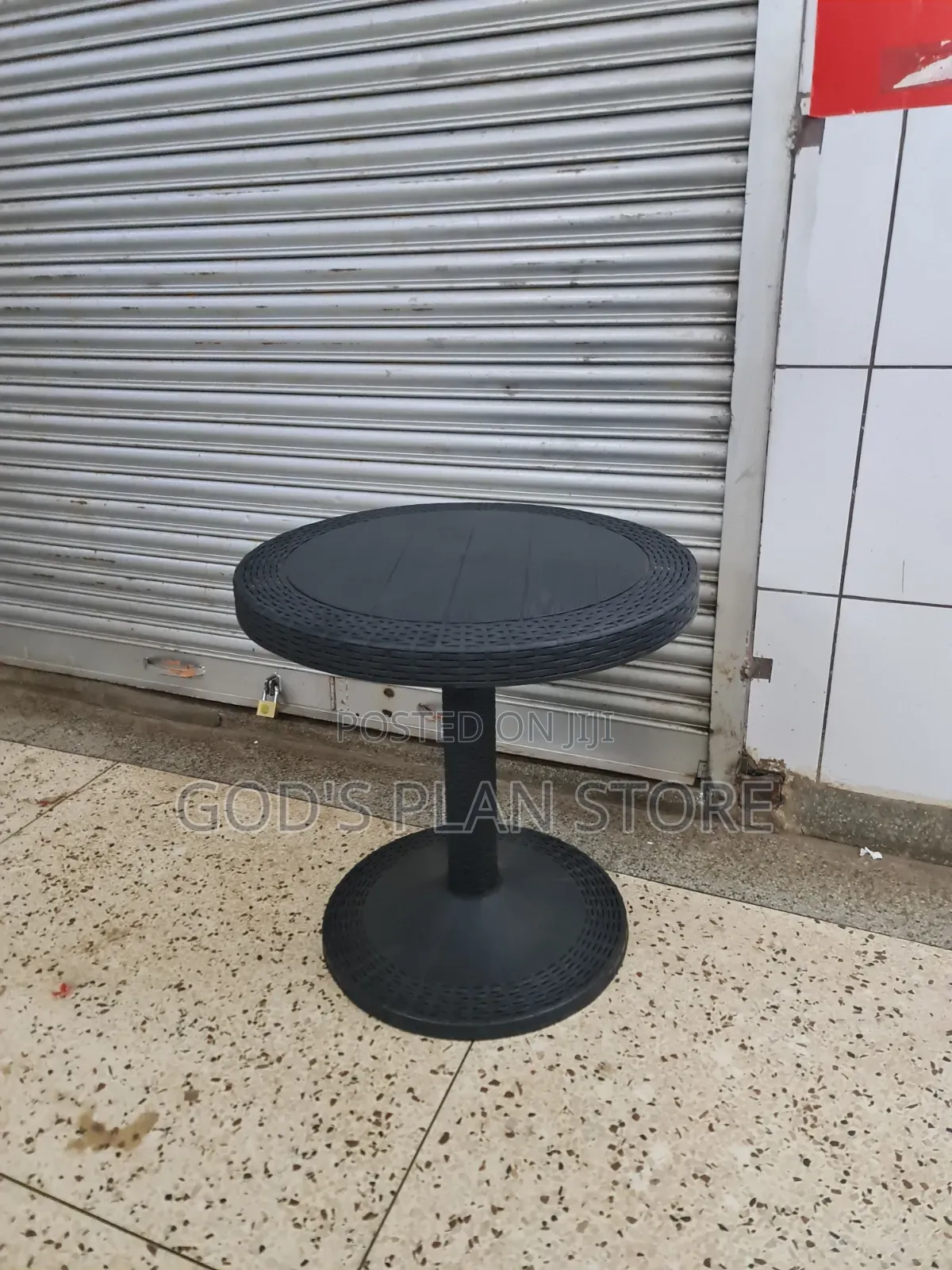 Based Rattan Outdoor Indoor Plastic Table Plastic Table - God's Plan ...