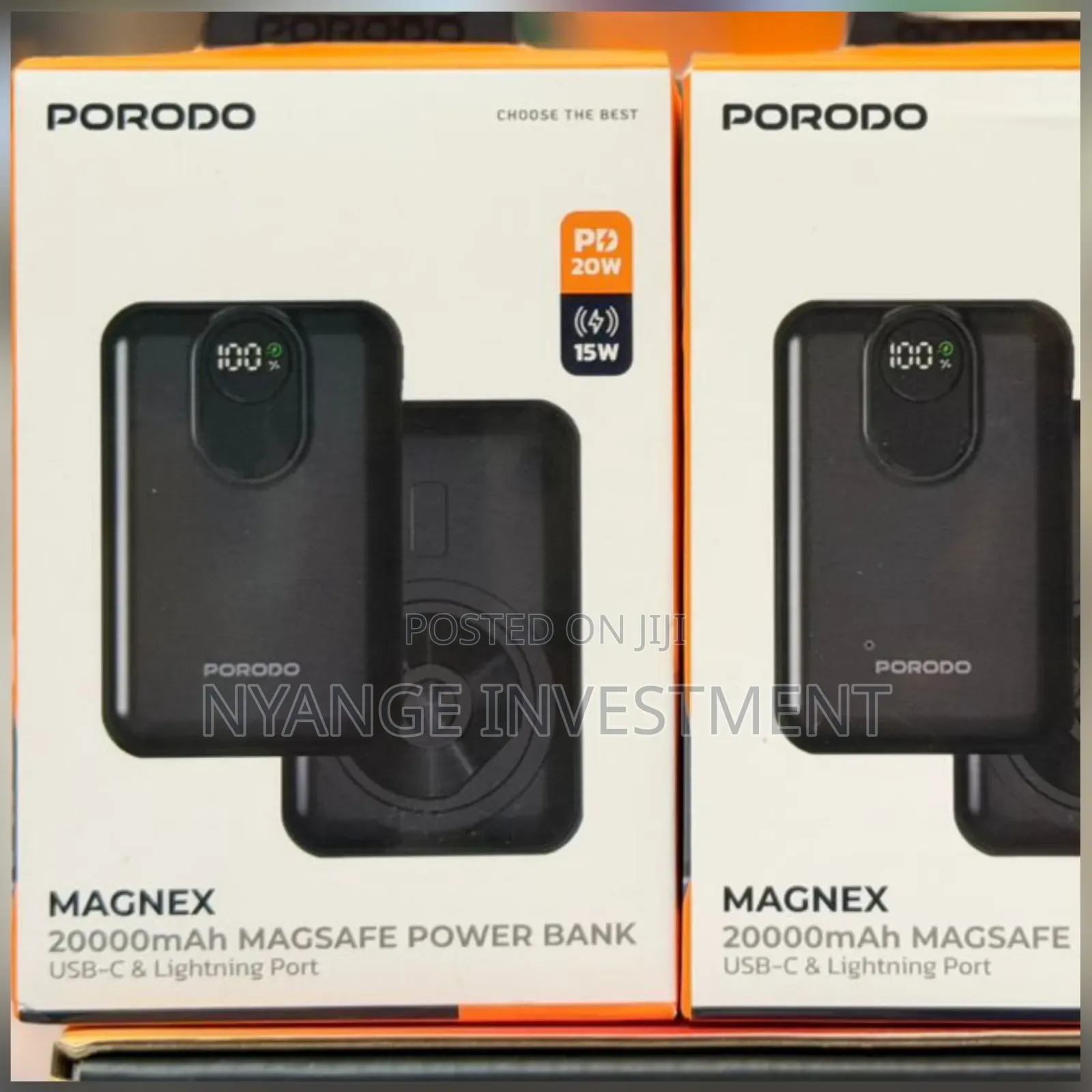 Porodo Magnex 20,000mah Magsafe Power Bank - Nyange Investment Price ...