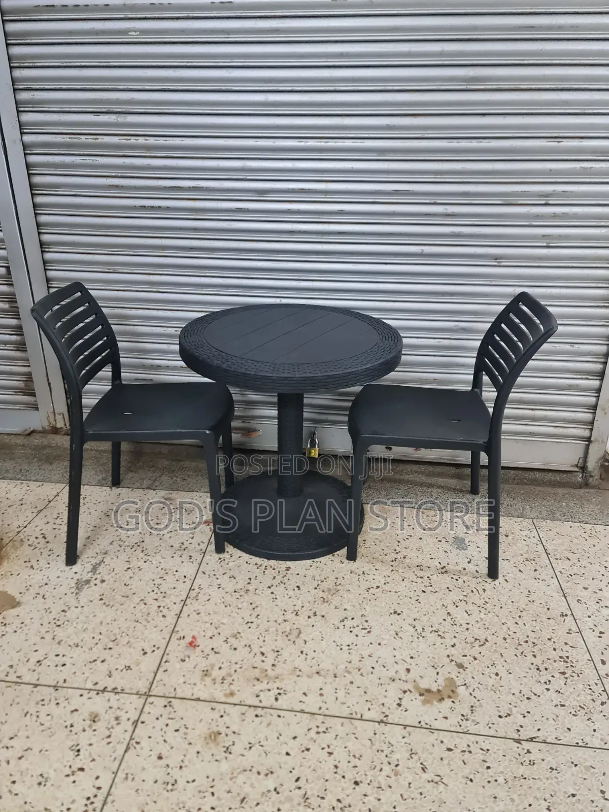 Risen Outdoor Plastic Dining Table and Chairs Plastic Table and Chair ...