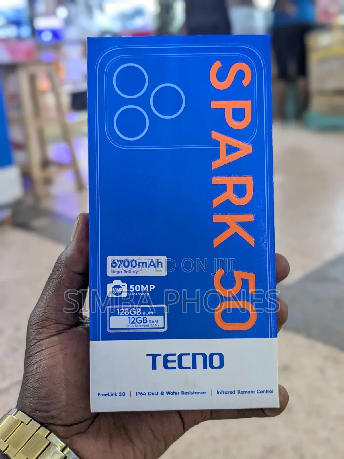 New Tecno Spark 50 128 GB Gold - Simba Phones Price: USh 390,000 on ...