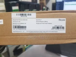 Ruijie Rg-Poe 60w Adapter - SWIFT TECH Price: USh 180,000 on Jiji.ug ...