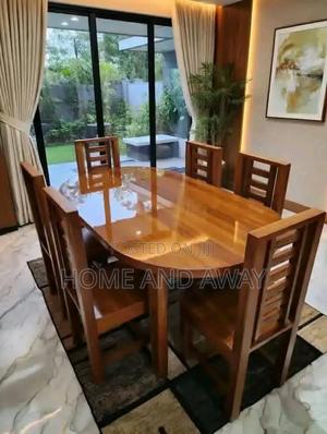 Oval 6 Seaters 100% Pure Wooden Dining Sets in Any Colour 1,800,000 ...