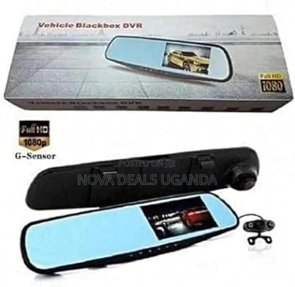 Vehicle Blackbox DVR Full Hd 1080p – Rearview Mirror Dash Cam - Nova ...