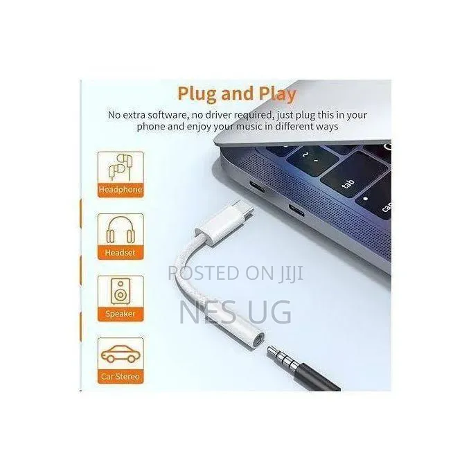 Usb Type C to 3.5mm Female Headphone Jack Adapter Usb C to Aux Audio ...