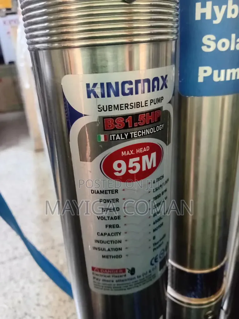 Submassive 95m Waterpump Electric - Mayiga Coman Price: USh 850,000 on ...