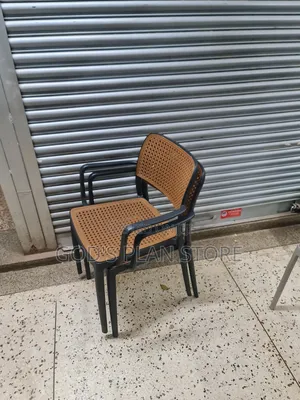 Woven Seat and Backrest Outdoor Plastic Chairs Plastic Chairs - God's ...