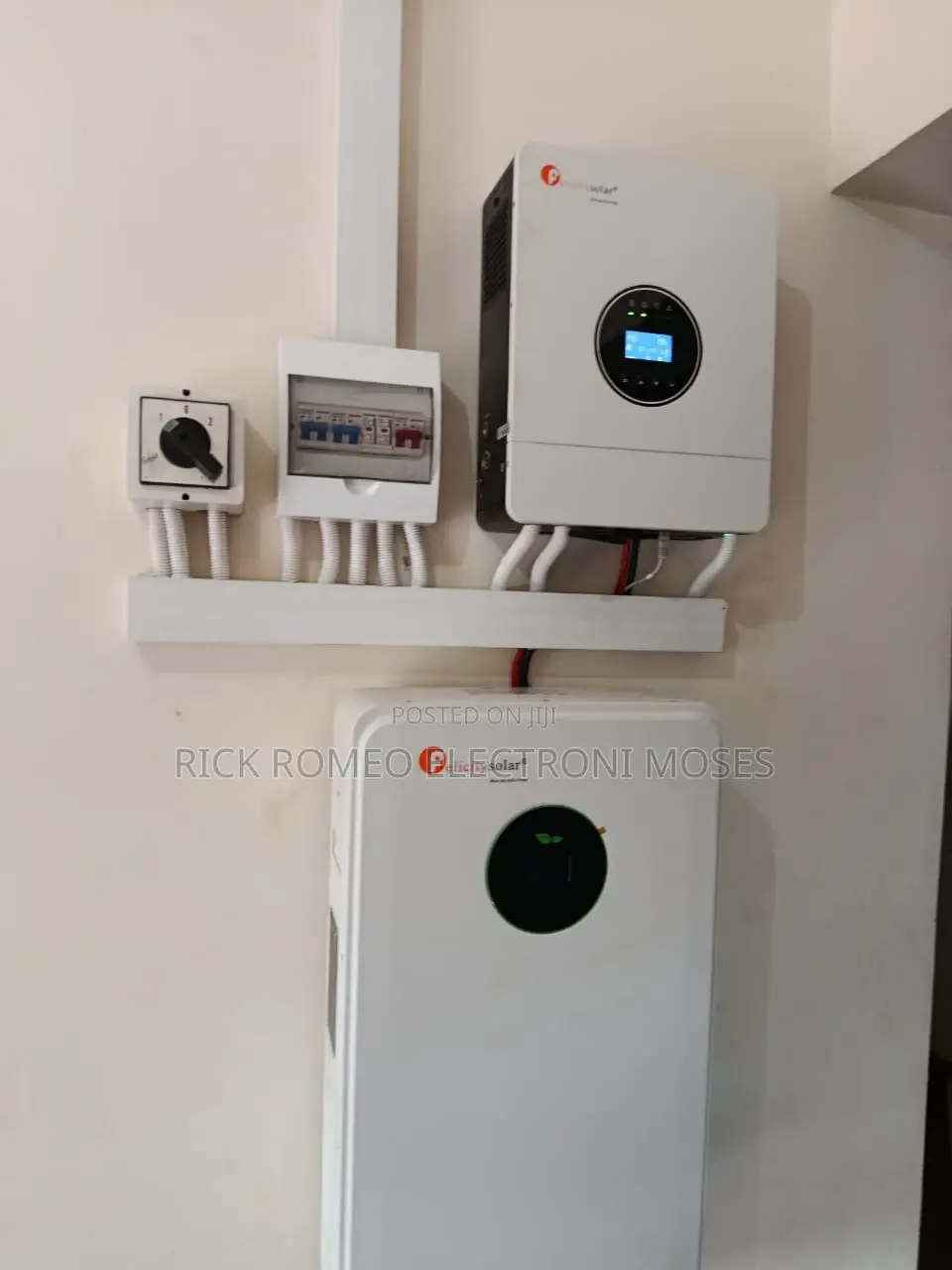 10kwh Full Solar System +Installation Kampala - Rick Romeo Electroni ...