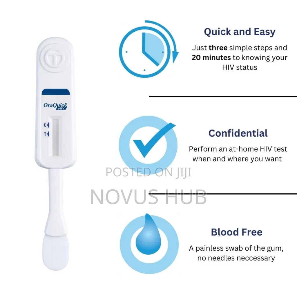 Oraquick Hiv Self Test Kit - Novus Hub Price: USh 50,000 on Jiji.ug ...