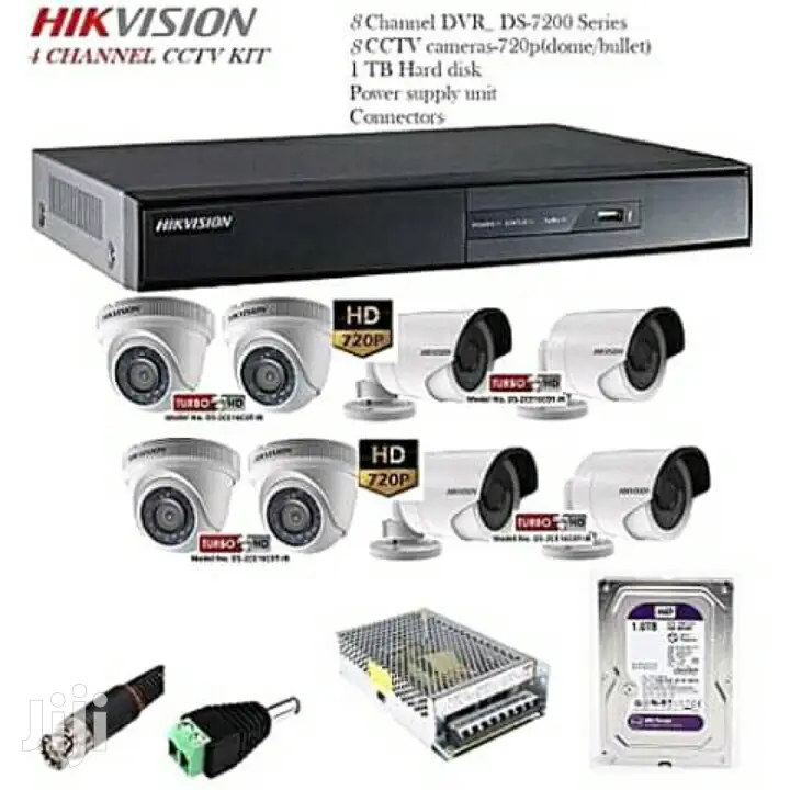 8 Channel CCTV Full Kit Plus Installations in Central Division ...