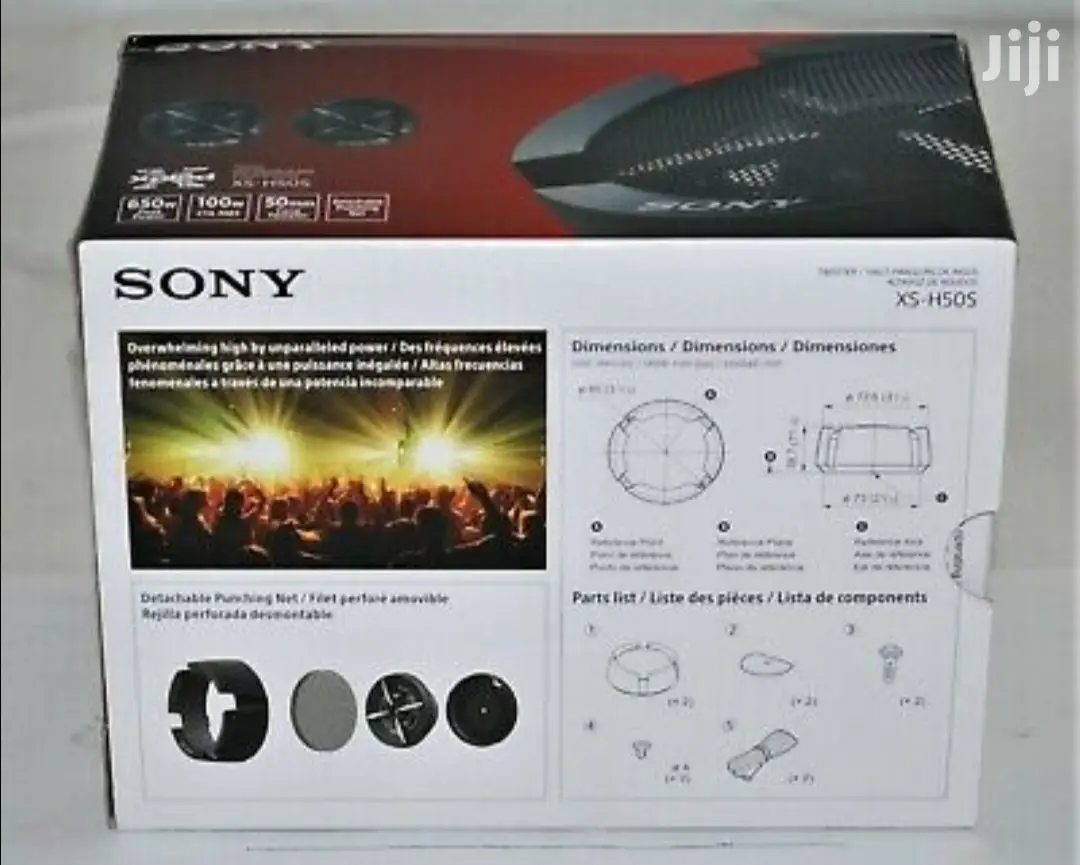 Sony Xplod 2 Inches Cone Type High Quality Super Tweeter 650W in ...