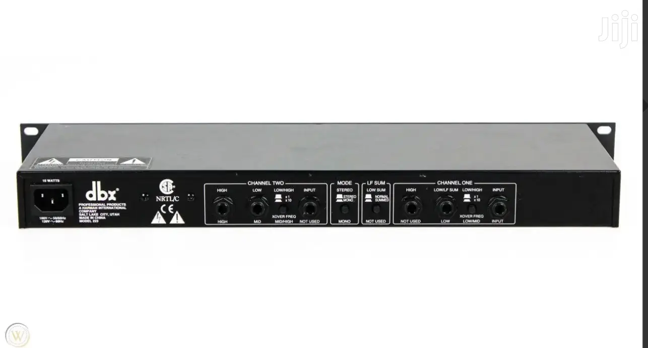 Dbx 223XL Stereo 2 Way, Mono 3 Way Crossover XLR Connectors in Central ...