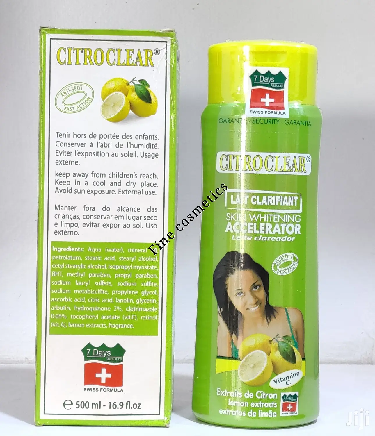 Citroclear Skin Whitening Accelerator Lemon Body Lotion in Kampala ...