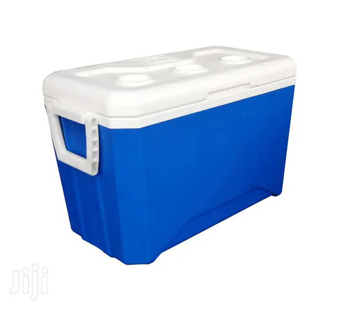 Campmaster 50L Blue Hard Cooler Box With Pin Hingled Lid in Central ...