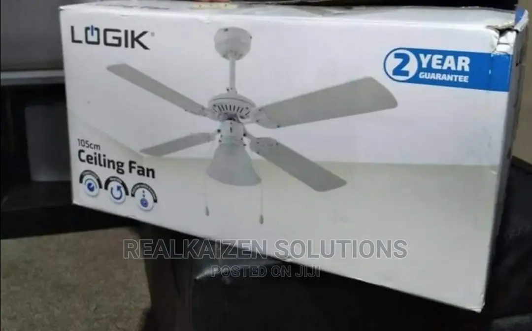 Logik Ceiling Fan With Lightshade 105cm in Kampala - Home Appliances ...