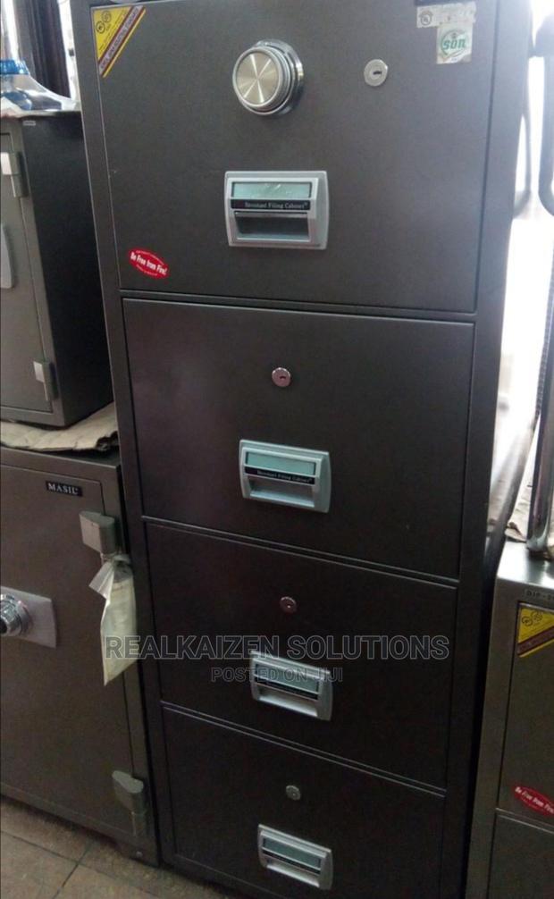 Korean Universal 320kg Fireproof Filling 4 Cabinet Safe in Kampala ...