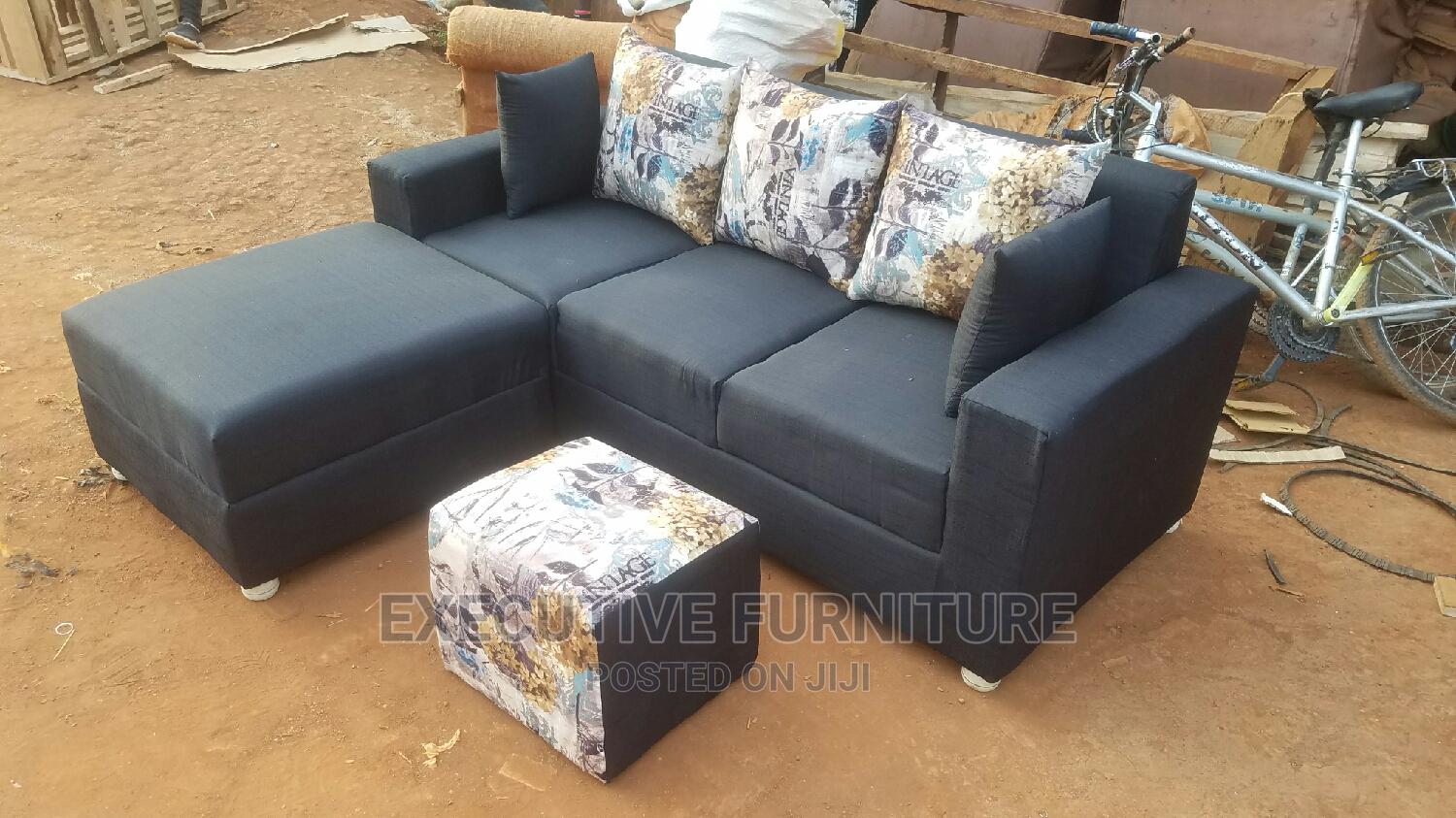 Mini Sofa Set Black | Baci Living Room