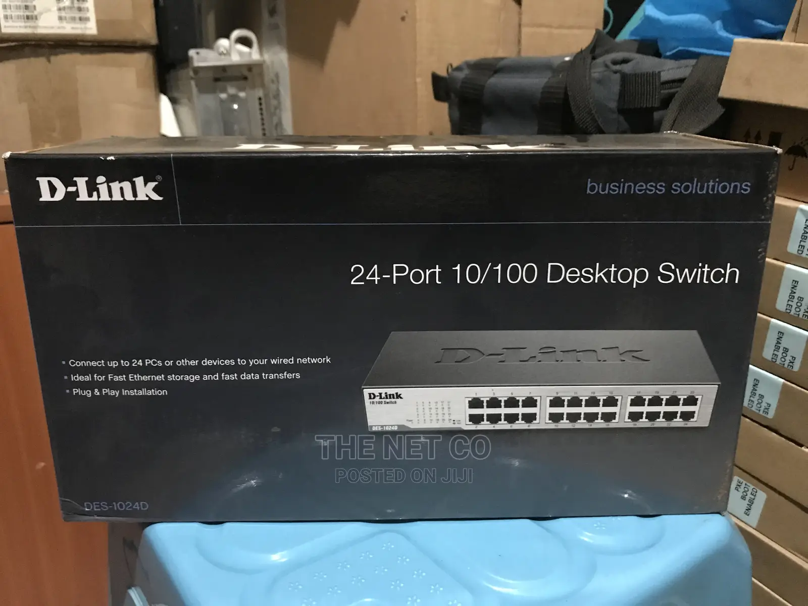 D-Link 24-Port 10/100 Desktop Switch in Central Division - Networking ...