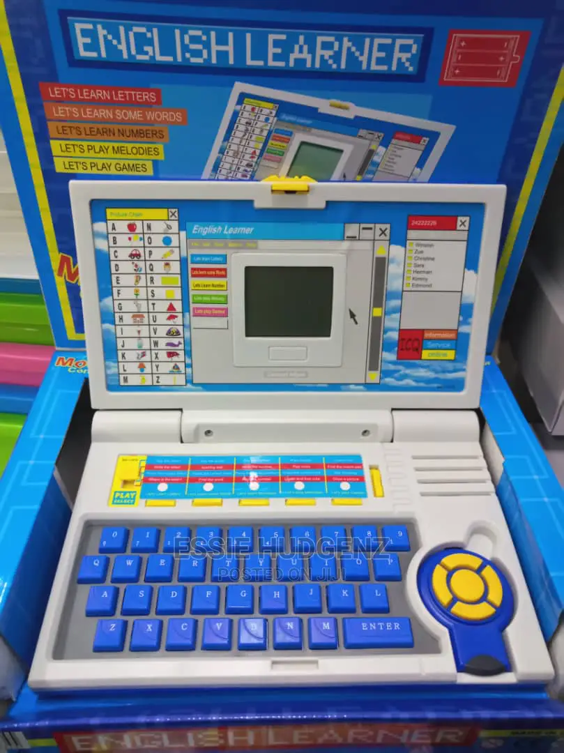 Kids English Learner Laptop in Central Division - Toys, Essie Hudgenz ...