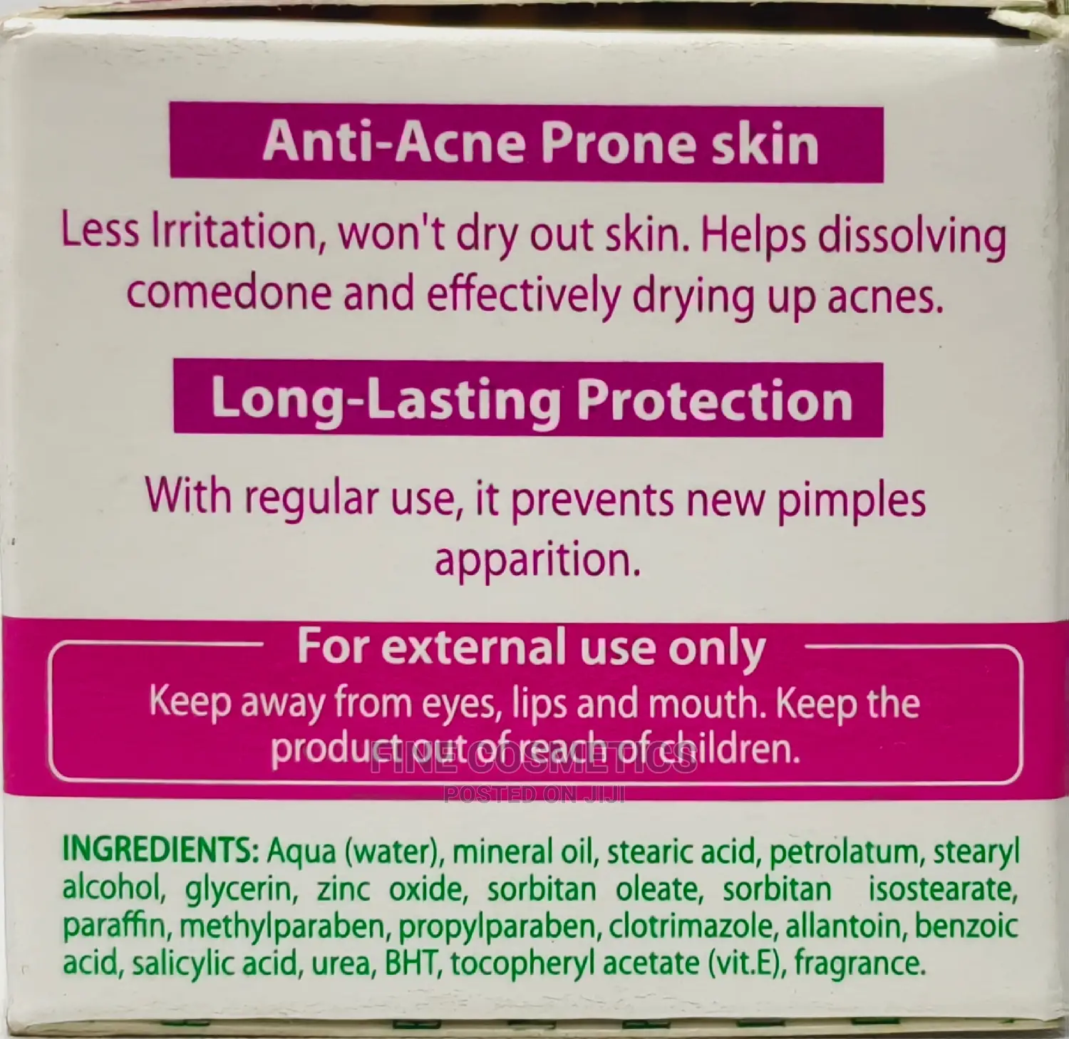 Pharmaderm S.O.S Zero Acne Antiseptic Facial Cream in Central Division ...