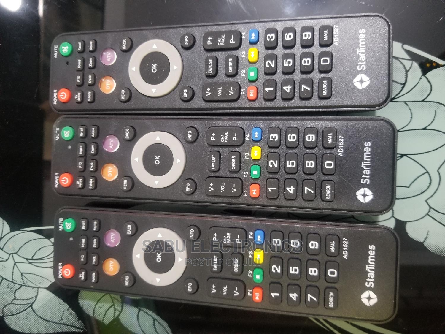 Startimes Tvs Remote Control-Black in Central Division - Accessories ...